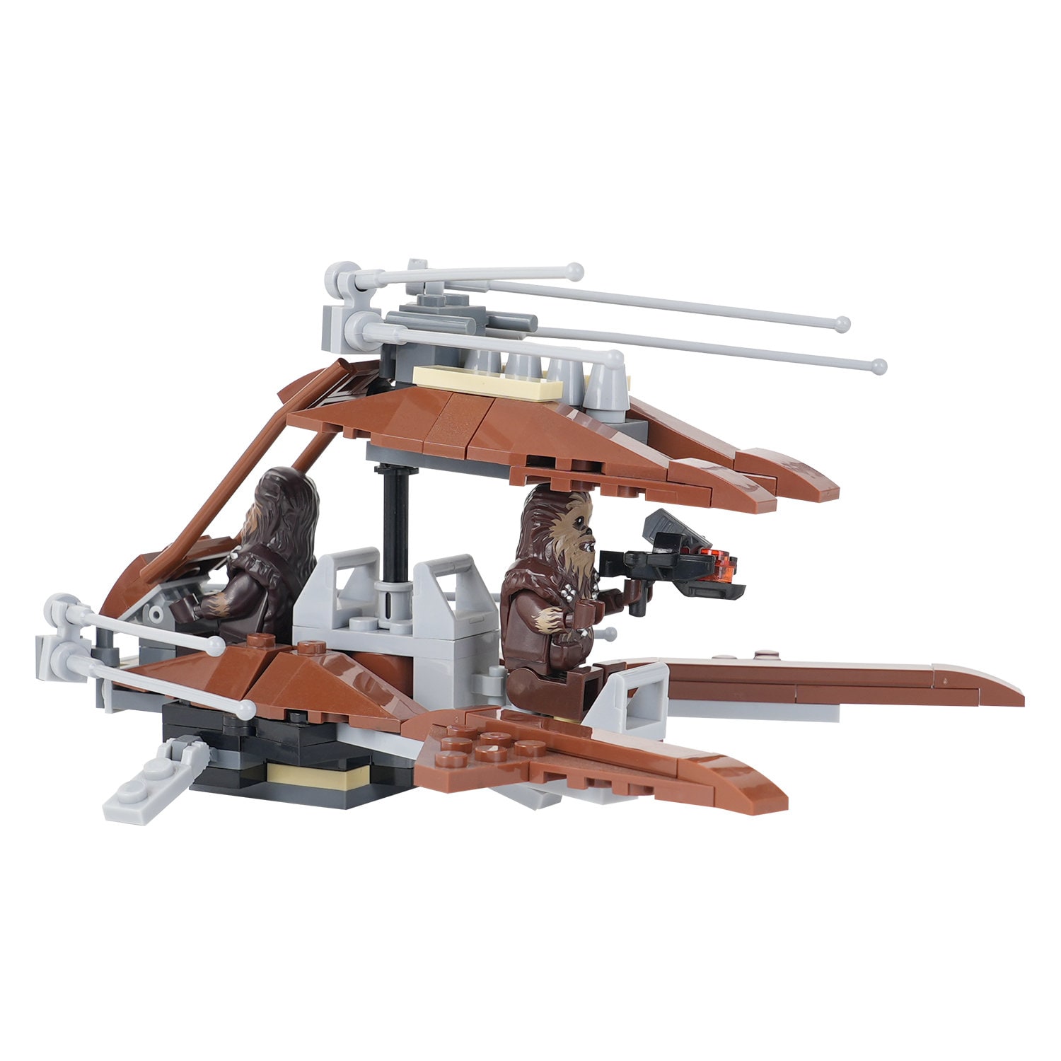 Star Wars Wookiee Ornithopter With Wookiees Figure MOC 114 Pcs - Etsy