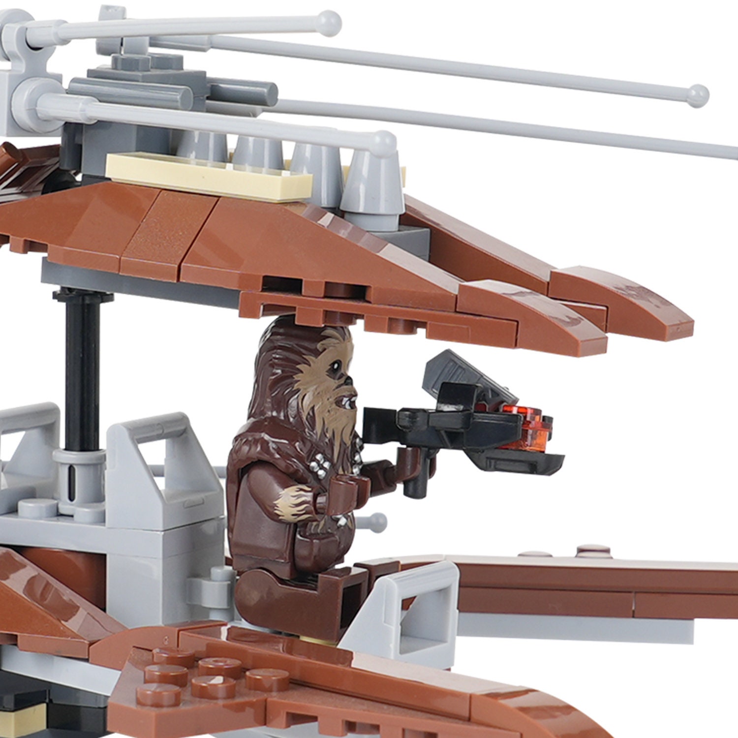 Star Wars Wookiee Ornithopter With Wookiees Figure MOC 114 Pcs - Etsy