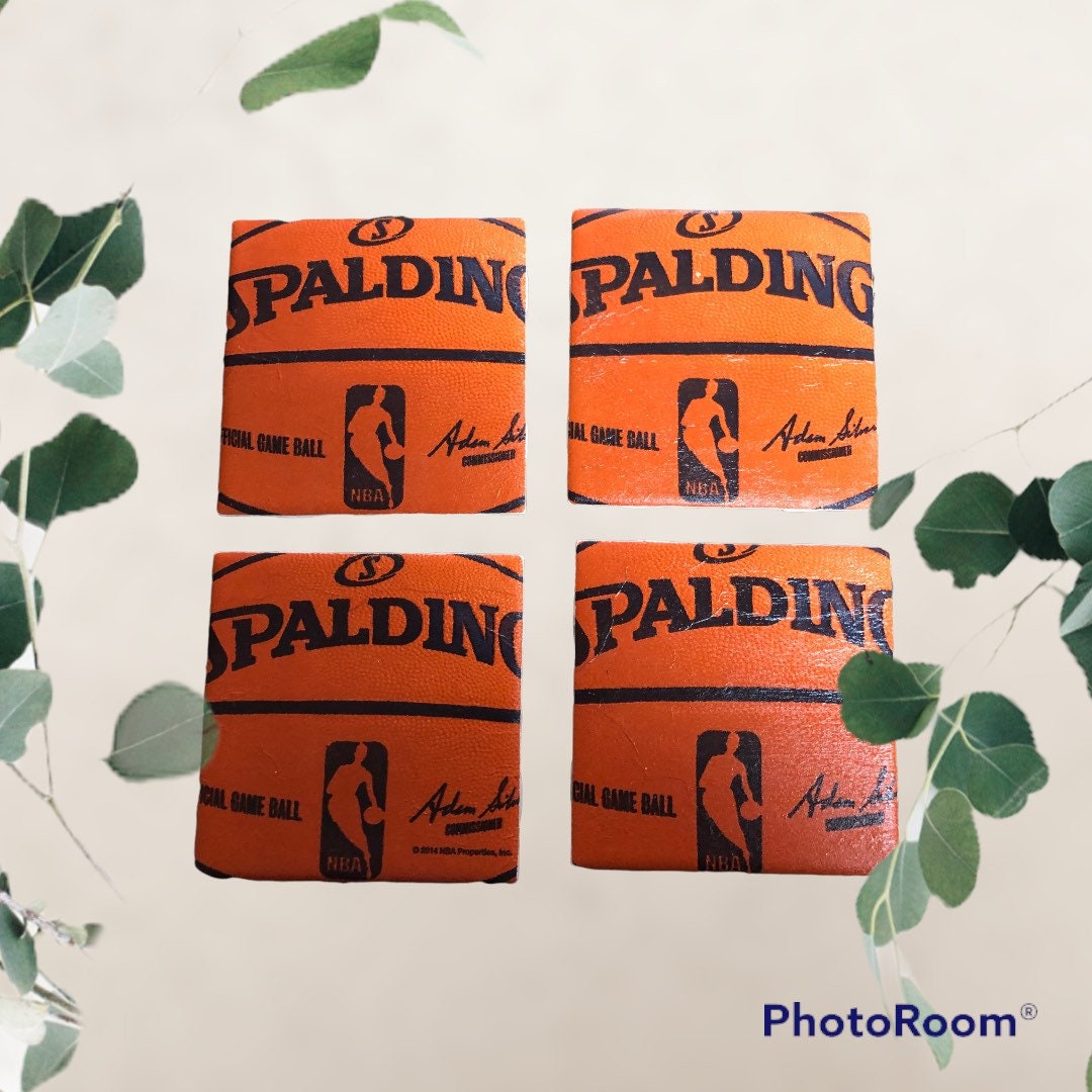 Basketball Themed Ceramic Coaster Set. - Etsy