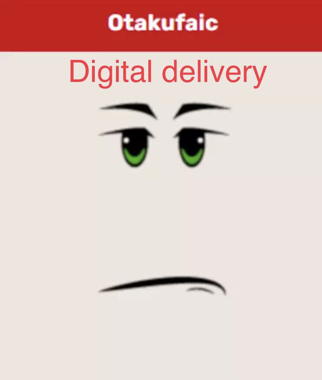 Roblox OTAKUFAIC Exclusive Virtual Item Code Rare & Unique Worldwide - Etsy