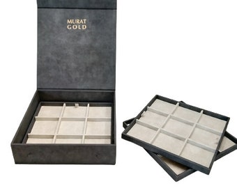 Leather Clamshell Box - Etsy