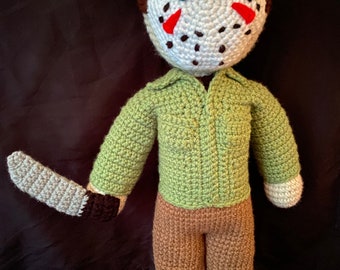Jason Voorhees Crochet Doll - Etsy