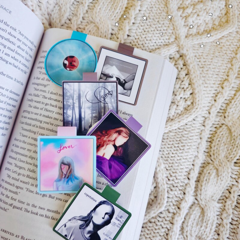 Vinyl Bookmarks - Etsy