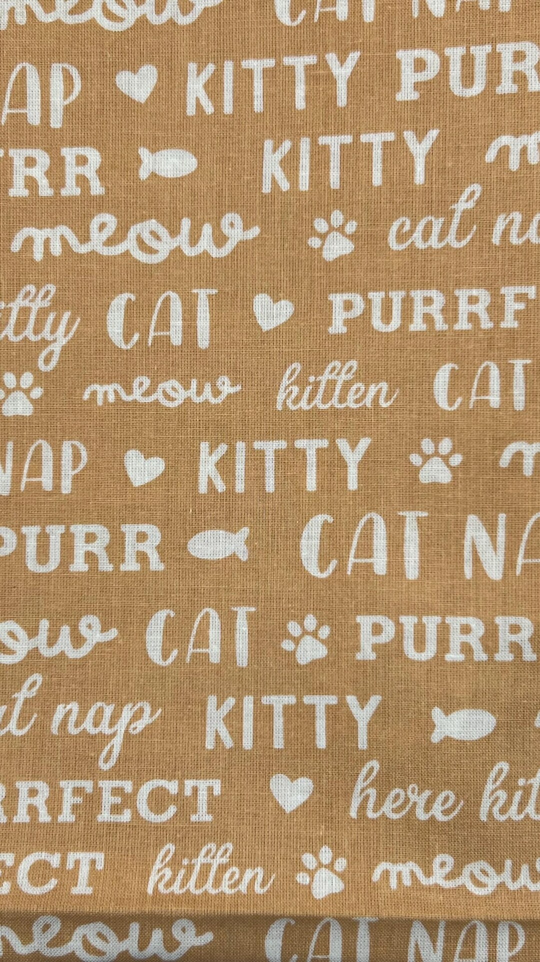 Cats Words Bandana, Purr Words Kitty Bandana, Purrfect Cats Bandana ...