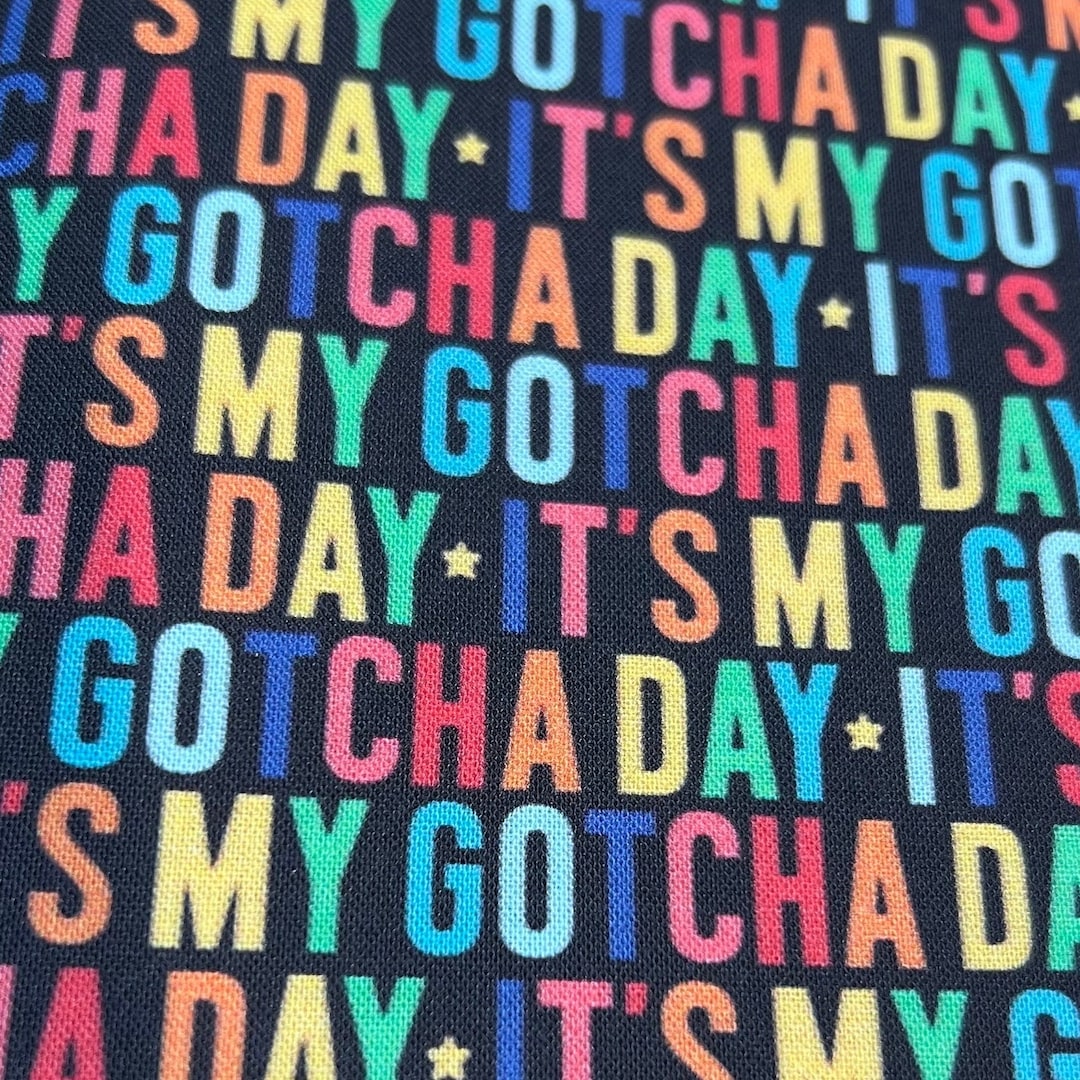 Gotcha Day Pet Bandana, Gotcha Day Bow Tie, Gotcha Day Pet Neckwear ...