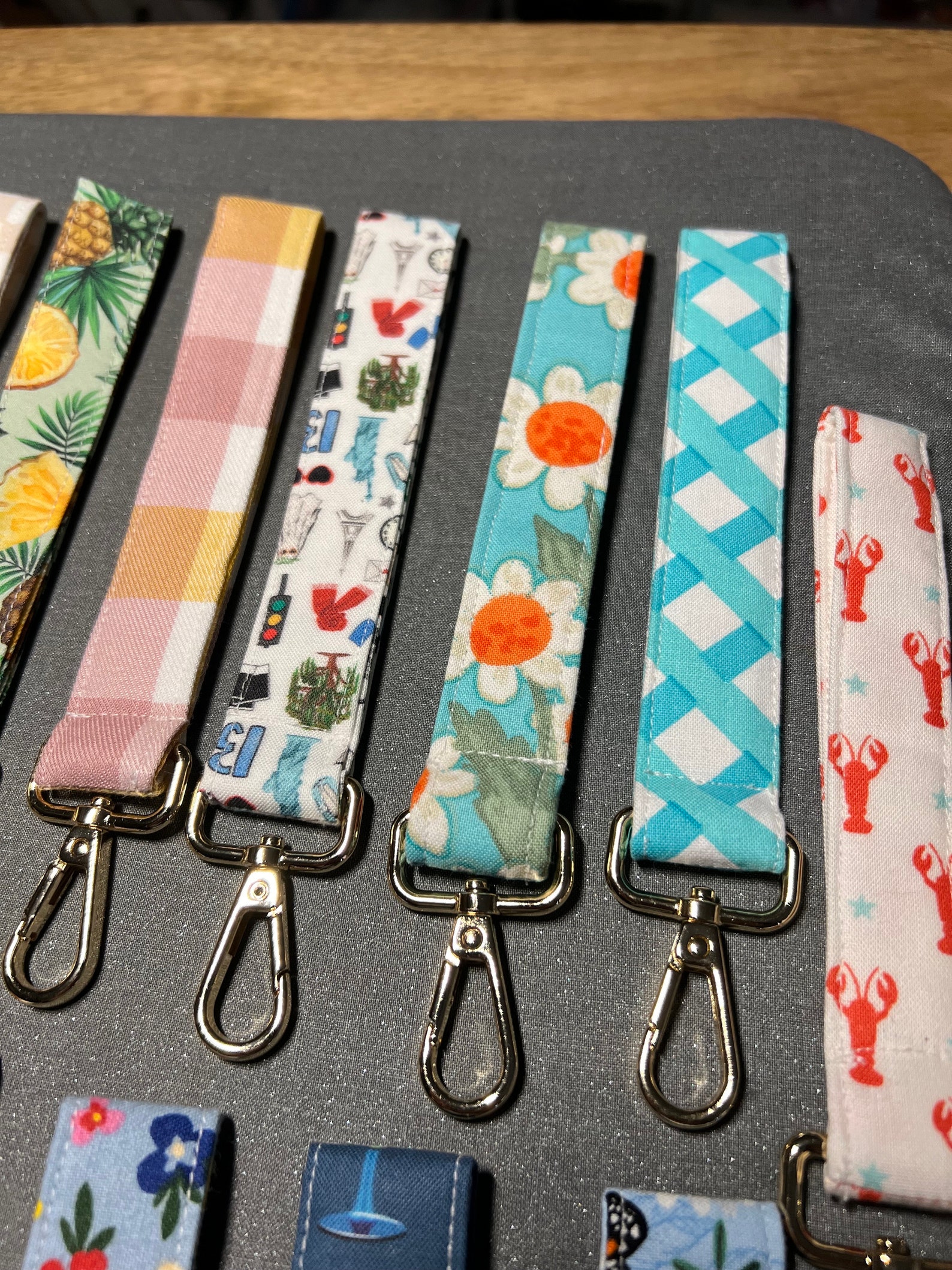 Fabric Keychain, Keychain Handmade With Your Favorite Fabric, Match ...