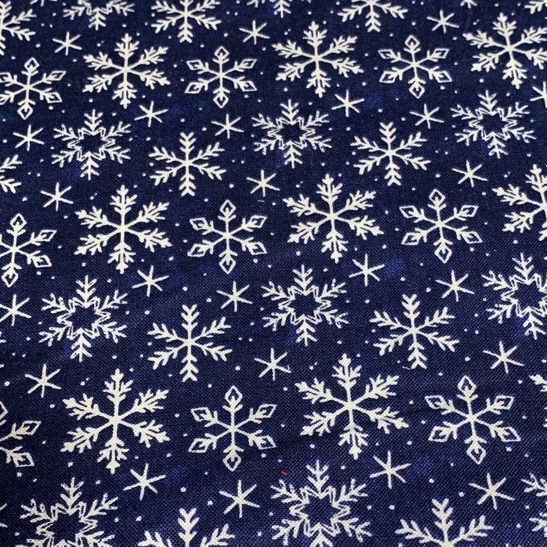 Snowflakes on Blue Pet Bandana, Snowflake Pet Neckwear, Pañuelo Nieve ...