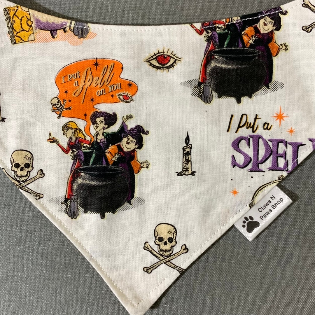 Hocus Pocus I Put a Spell on You Pet Bandana, I Smell Children Pet ...