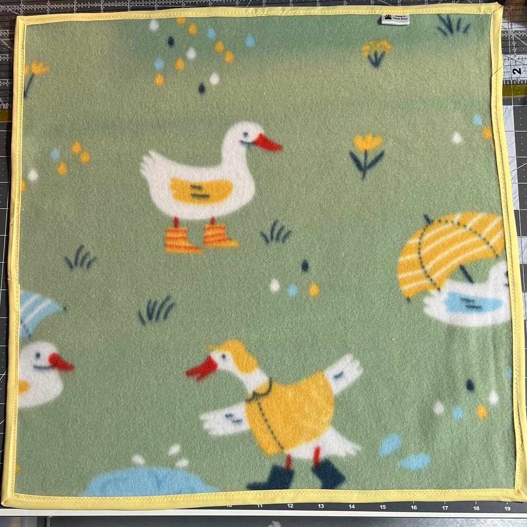 Handmade Cat Mat, Ducks Handmade Cat Mat, Handmade Cat Blanket, Spring ...