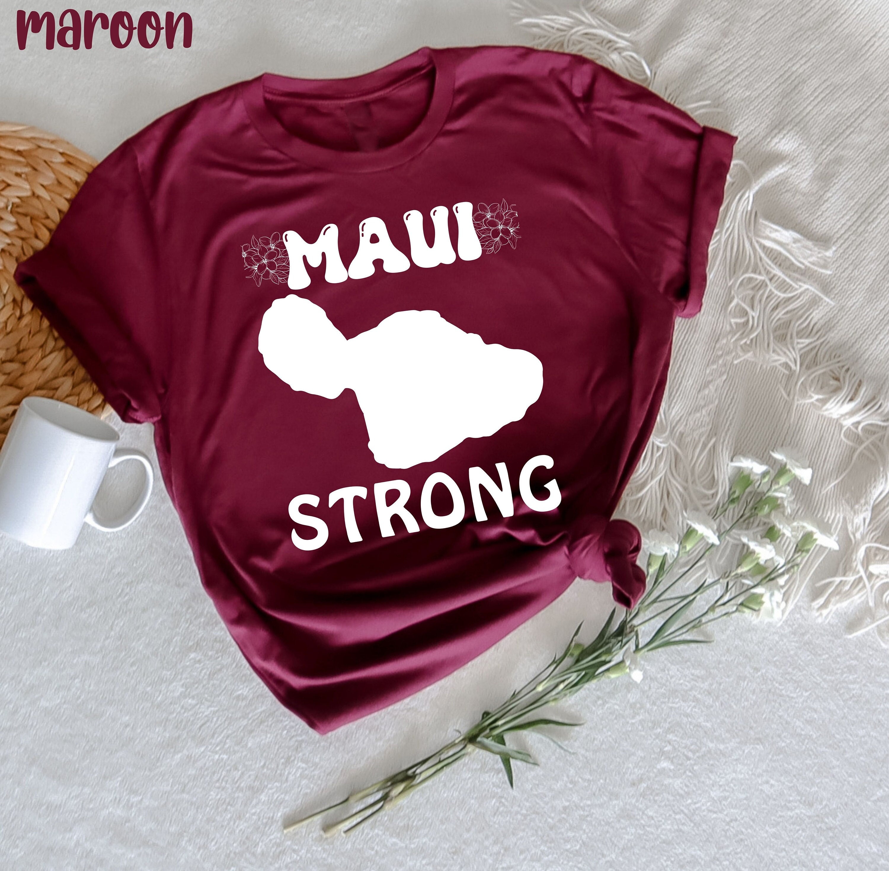Maui Strong T-shirt Hawaii Strong Pray for Maui Support for - Etsy