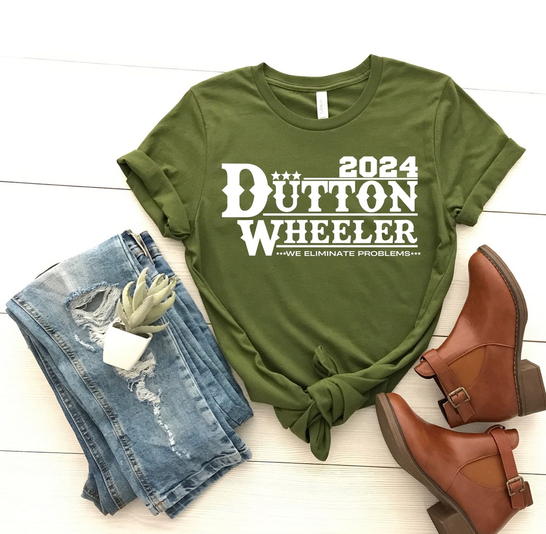 Dutton Wheeler 2024 Shirt, Rip Wheeler Shirt, Yellowstone Shirt, Dutton ...