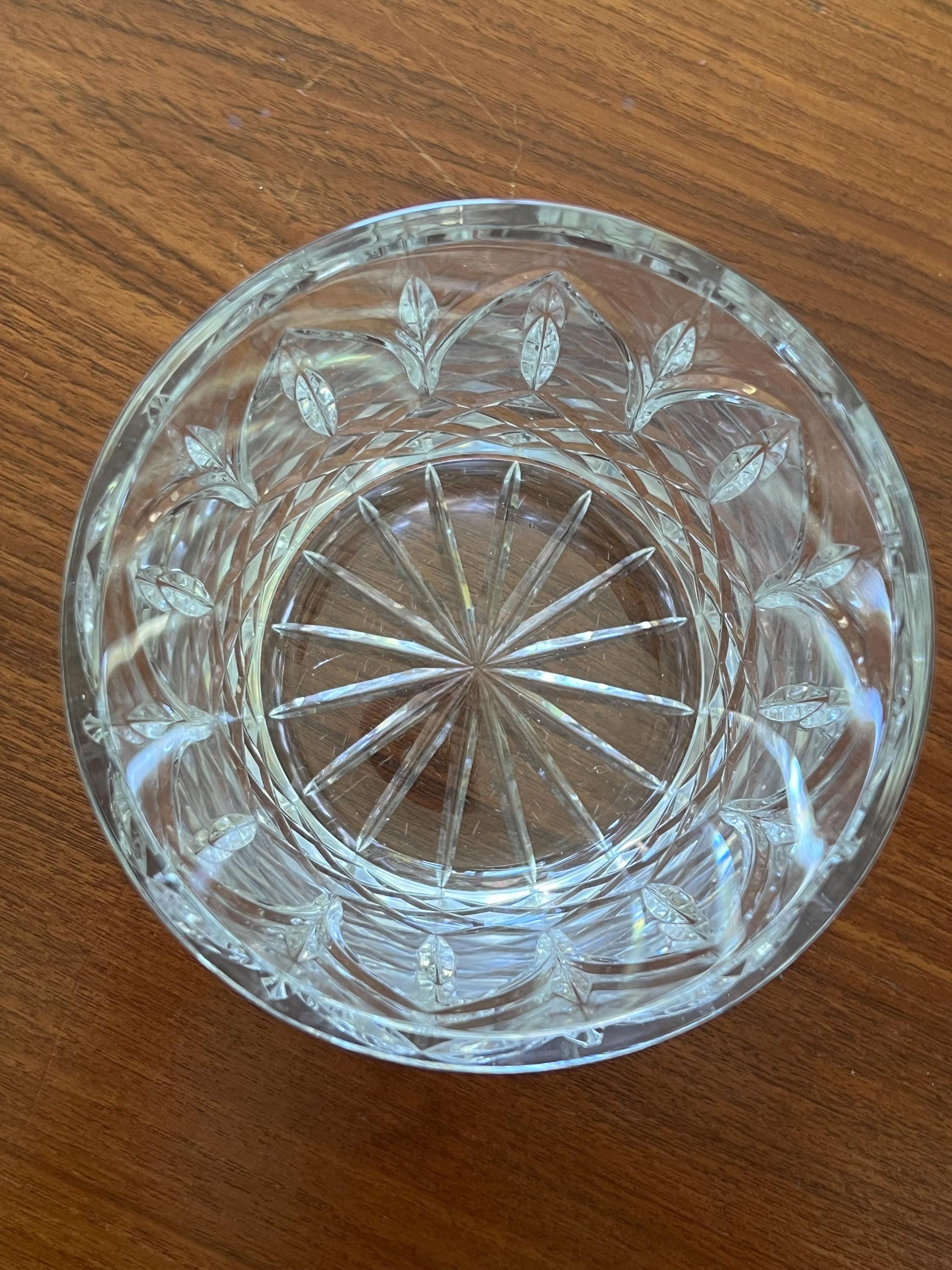 Handcut 8" Crystal Cookie Jar (unused, in Original Box), No Chips or ...