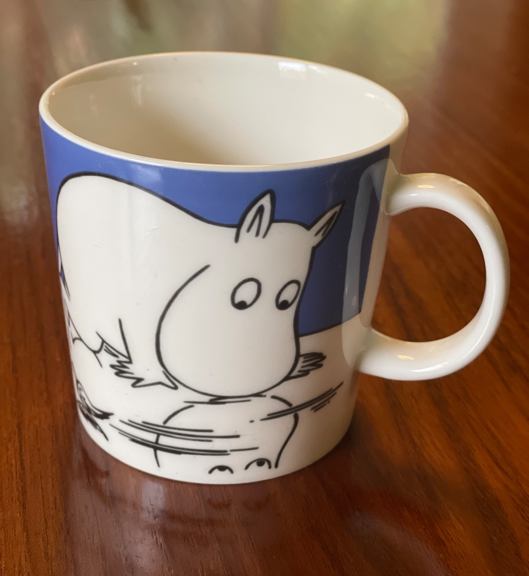 Rare Arabia Finland Moomin Troll on Ice Mug - Etsy