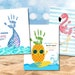 Summer Handprint Craft Bundle Summer Handprint Art for Toddler Summer ...