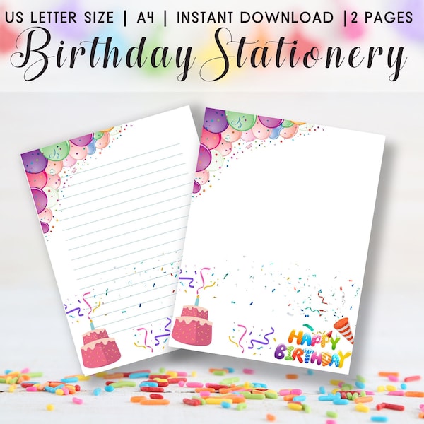 Happy Birthday Letter Balloons - Etsy