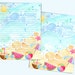 Summer Stationery Set Beach Vibe Watermelon Printable Stationary ...