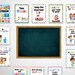 Classroom Rules Poster Set of 12 Class Expectations Elementary ...