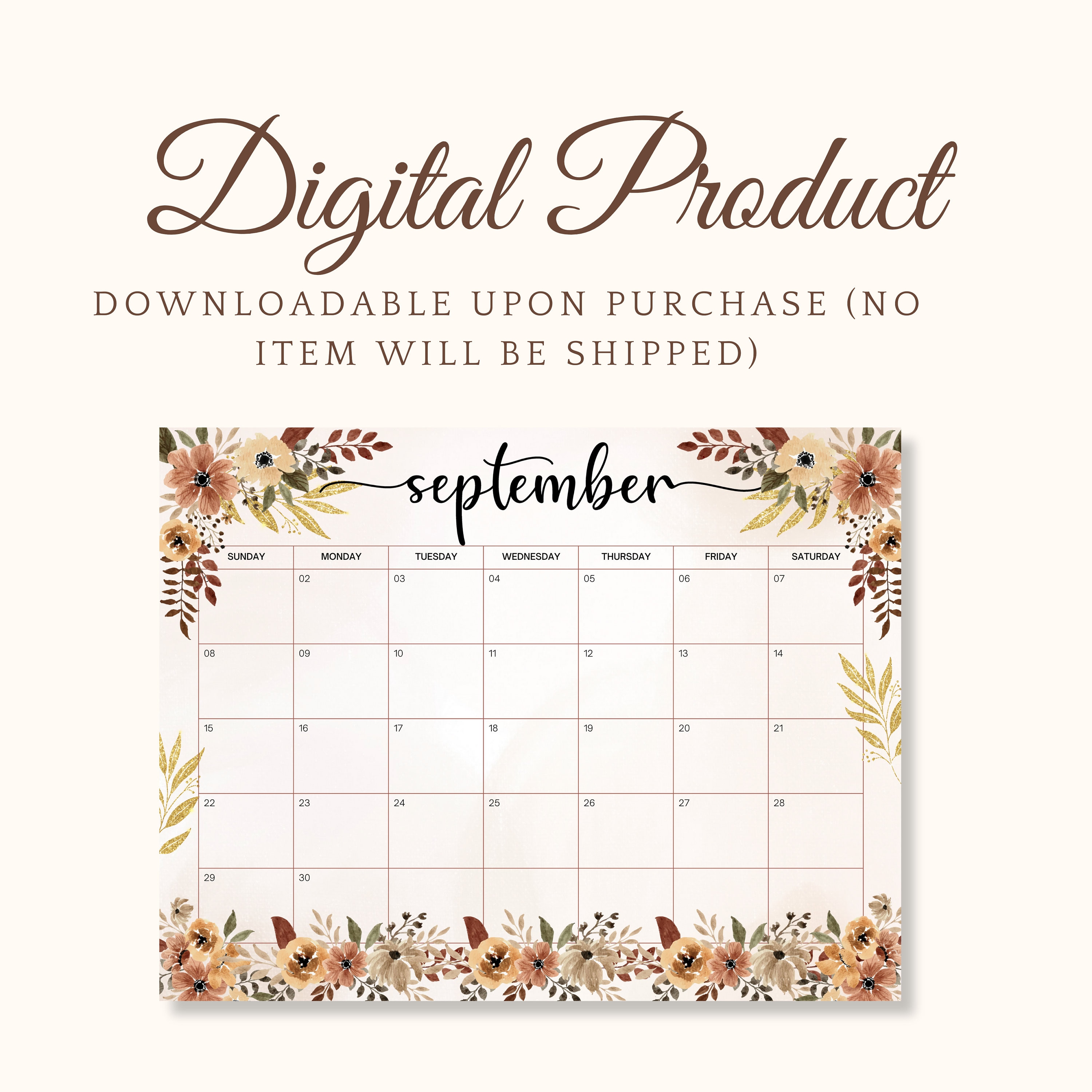 September 2024 Calendar Printable Kids Calendar Classroom September ...