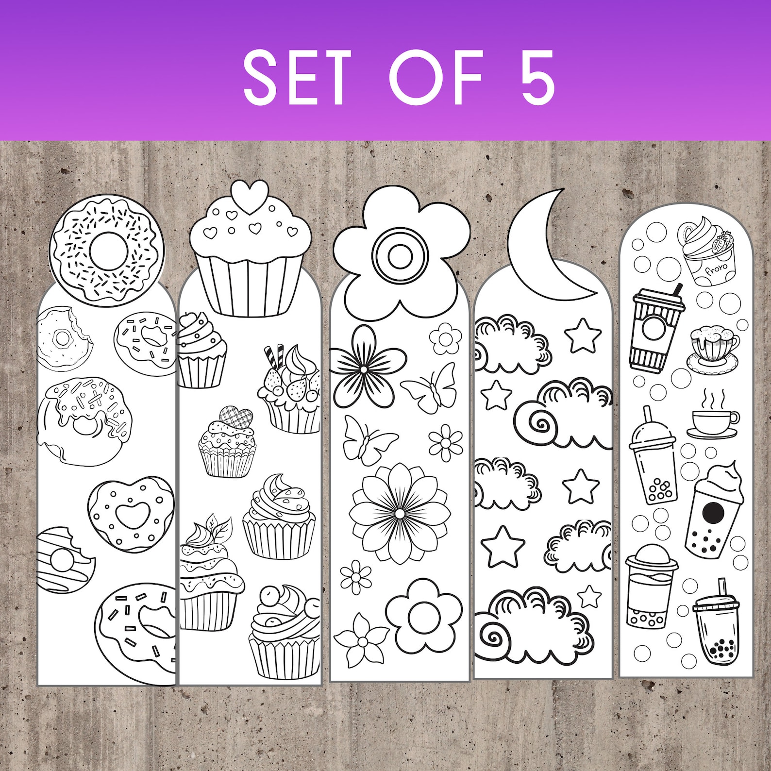 Coloring Bookmarks for Kids Coloring Pages Printable Classroom ...