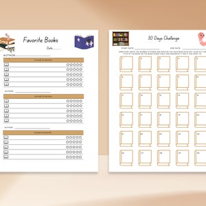 Reading Tracker Reading Log for Kids Reading Journal K-2nd Grade Record ...