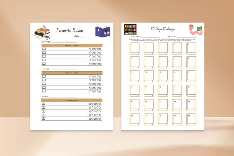 Reading Tracker Reading Log for Kids Reading Journal K-2nd Grade Record ...
