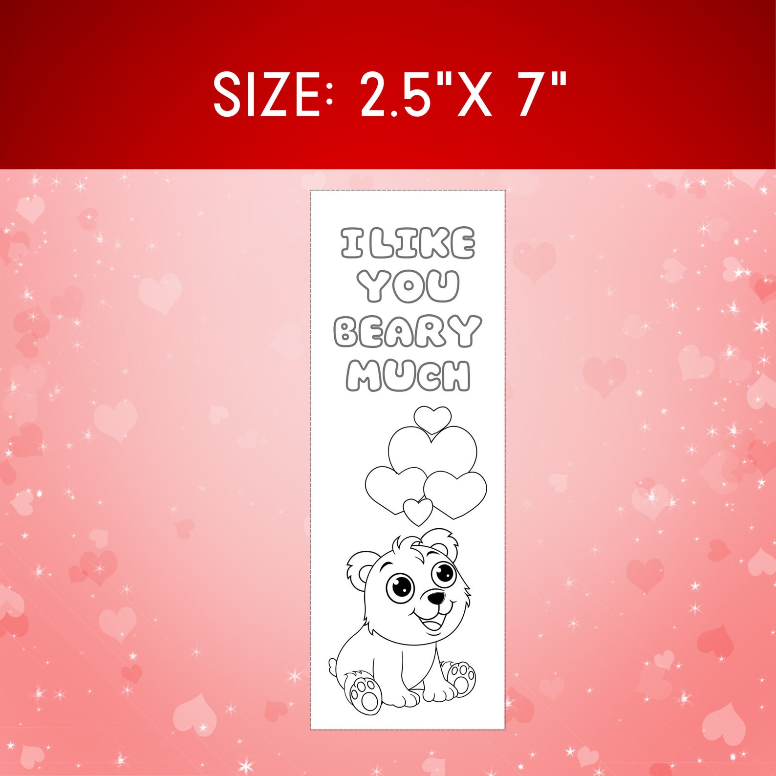 Valentines Puns Cards Valentines Coloring Bookmarks Cute Animal ...