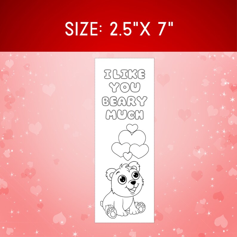 Valentines Puns Cards Valentines Coloring Bookmarks Cute Animal ...