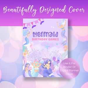 Mermaid Games Bundle Mermaid Birthday Games Mermaid Party Games Mermaid ...