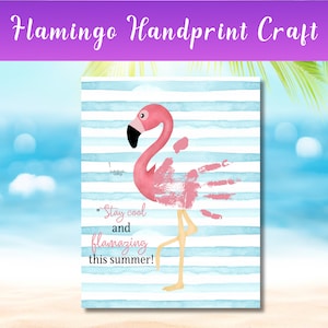 Handprint Craft Set 3, Summer Handprint Art Toddler - Kindergarten, Fun ...