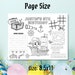 Editable Pirate Birthday Coloring Page Pirate Activity Birthday Favor ...