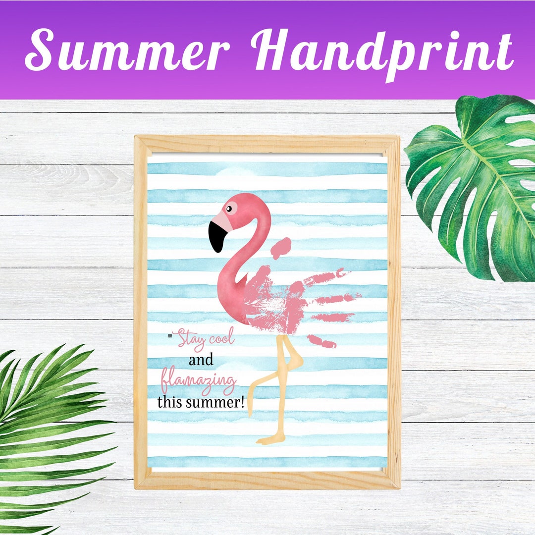 Summer Handprint Craft Summer Handprint Art Summer Handprint for ...