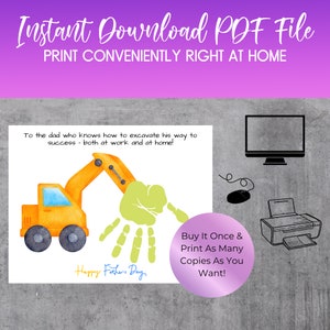 Father's Day Craft for Kids Fathers Day Handprint Craft Fathers Day ...