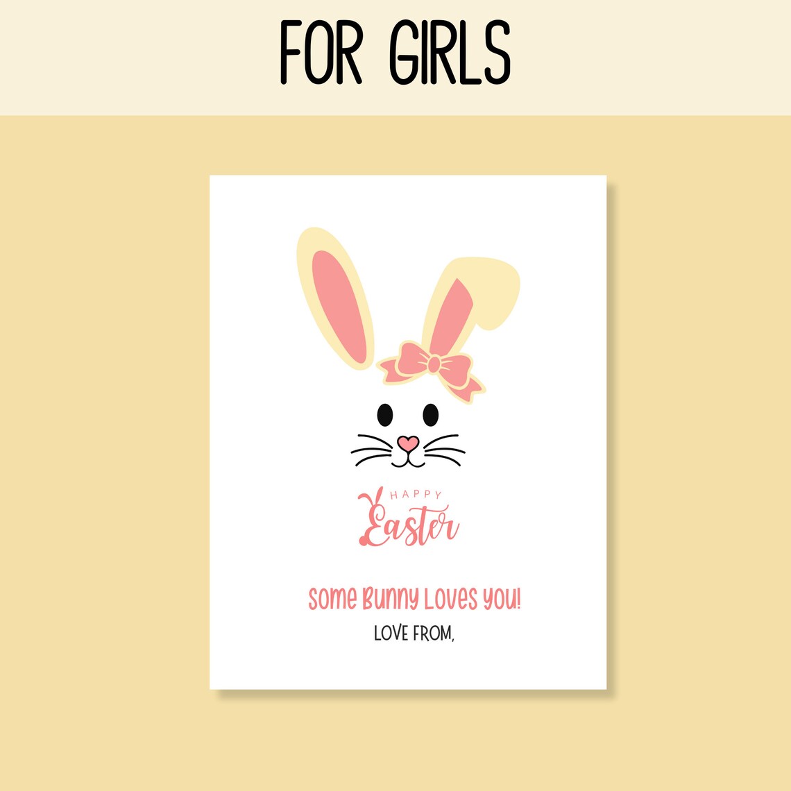 Customize Name Easter Bunny Footprint Craft Easter Kids Craft Easter ...