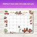 December 2024 Calendar Printable Kids Calendar 2024 Wall Calendar ...