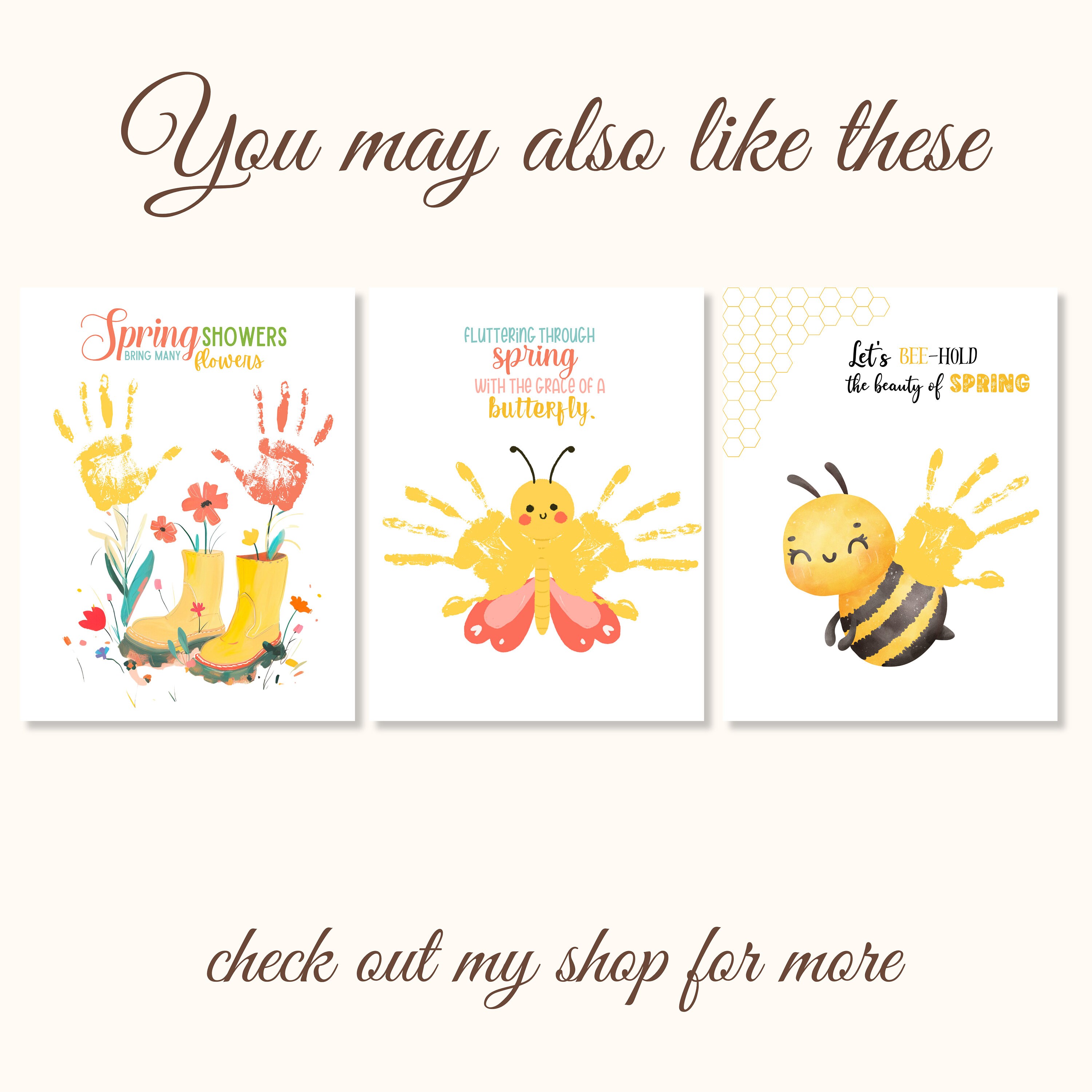 Spring Handprint Craft Art Printable Bird Handprint Tail Springtime ...