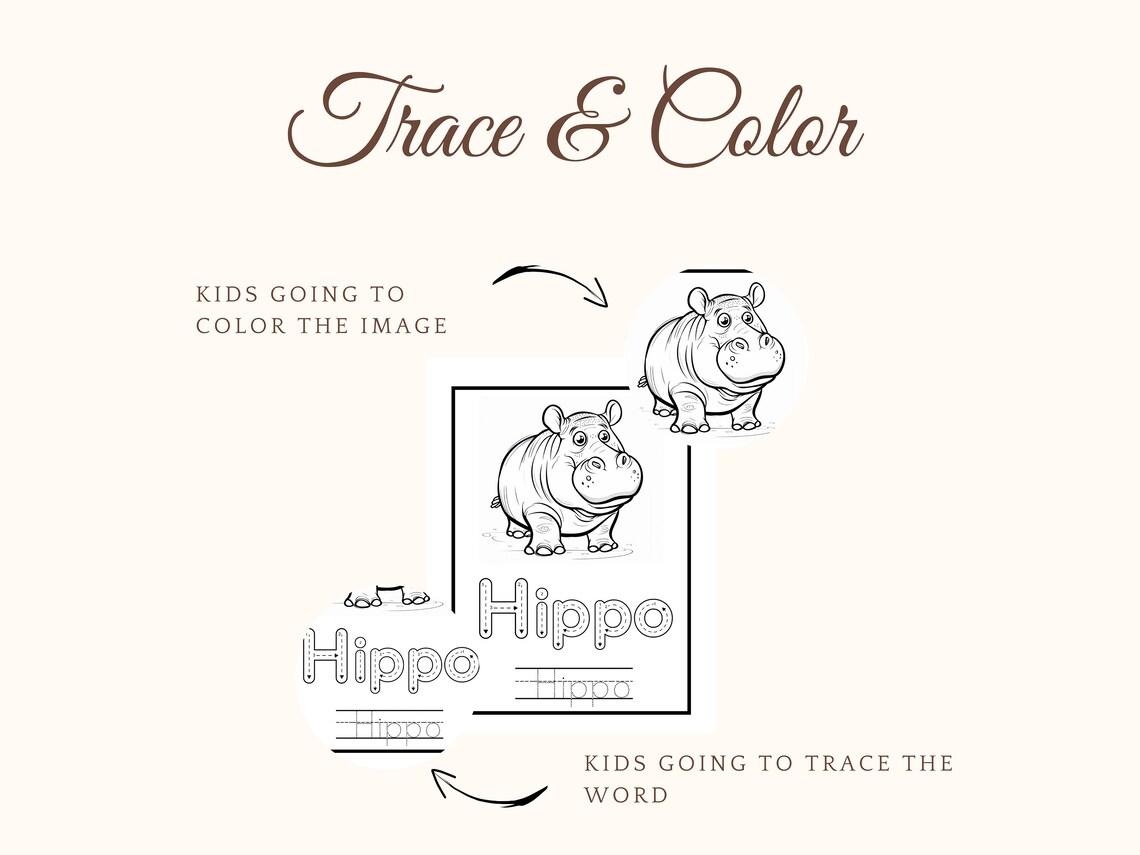 Kids Coloring Pages Printable Coloring Sheets Wild Animal Coloring ...