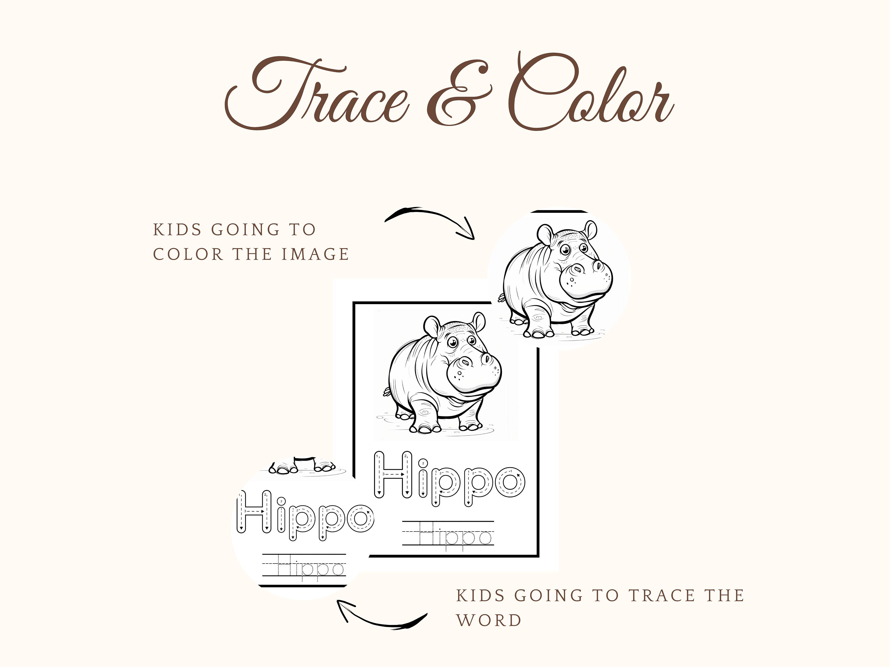 Kids Coloring Pages Printable Coloring Sheets Wild Animal Coloring ...