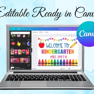 Editable Teacher Welcome Back to School Postcard for Students Cute ...