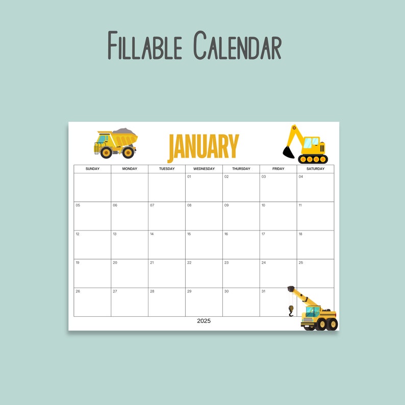 Boys 2024-2025 School Year Calendar Each Month Unique Theme Ninja ...