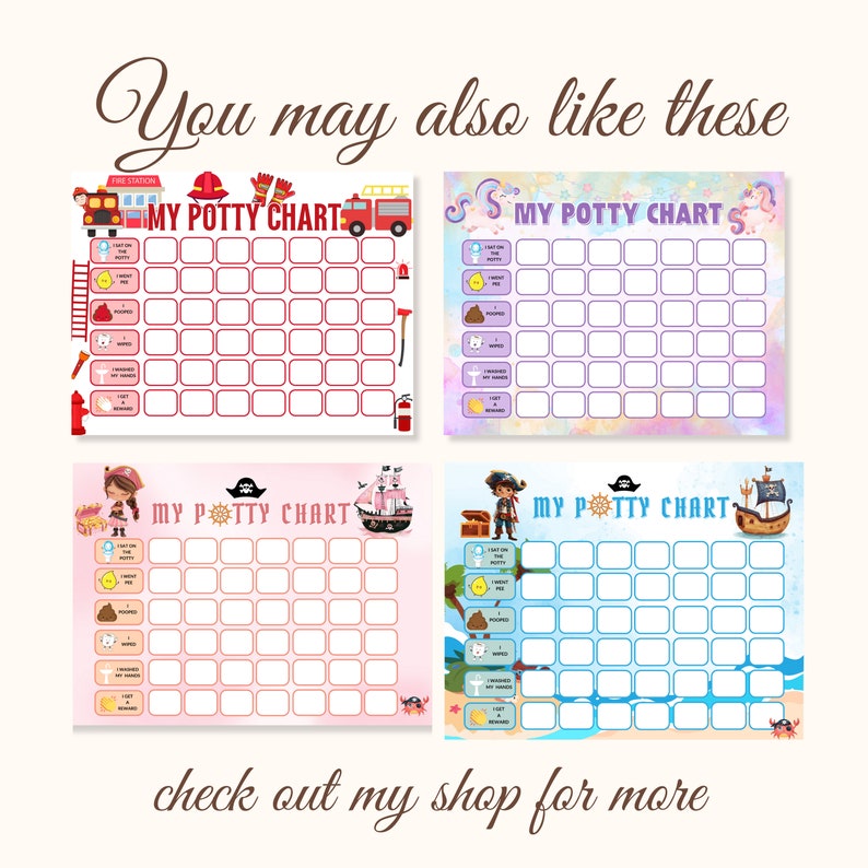 Superhero Potty Chart for Boys Toilet Training Chart Potty Chart ...