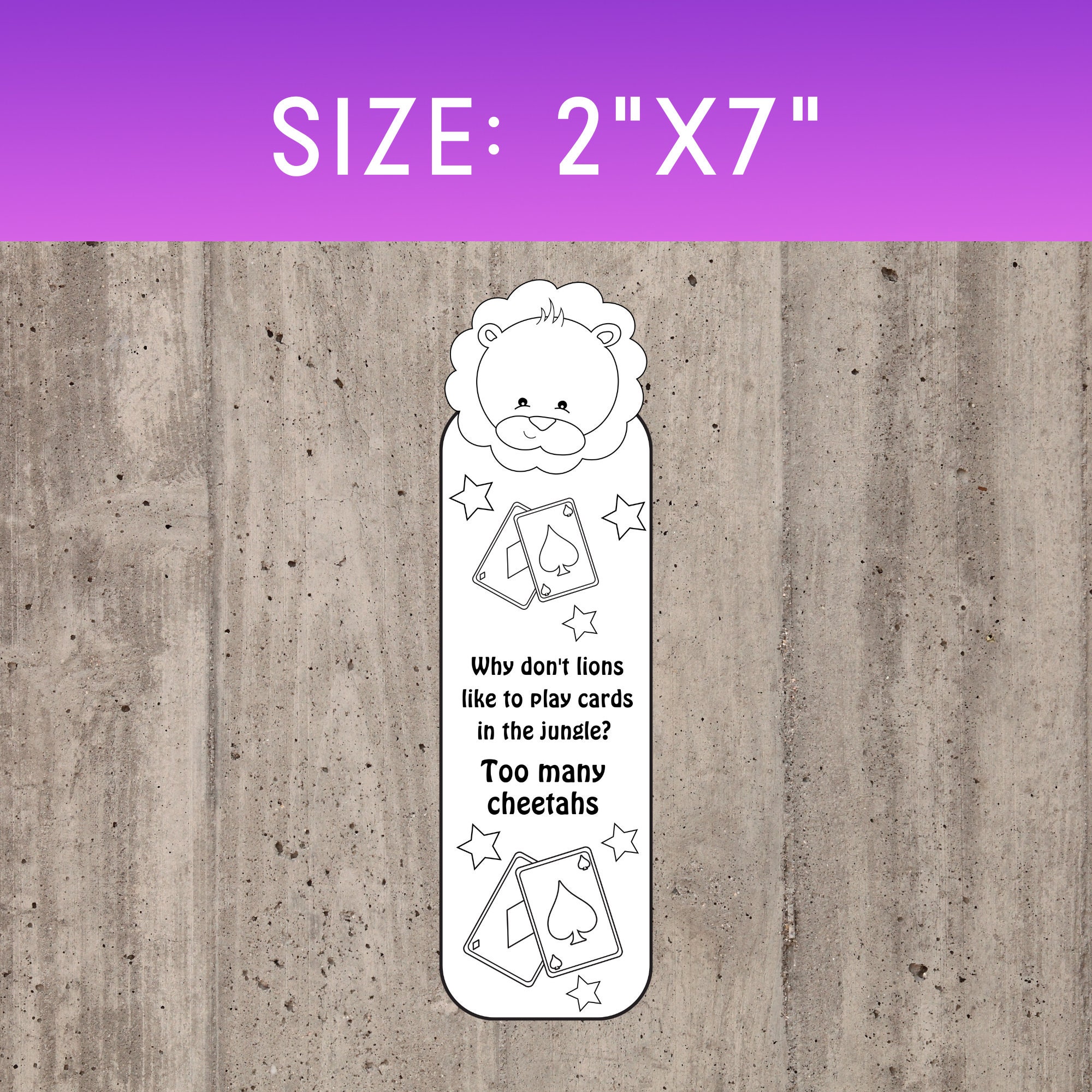 Animal Puns Coloring Bookmarks Printable Coloring Bookmarks for Kids ...