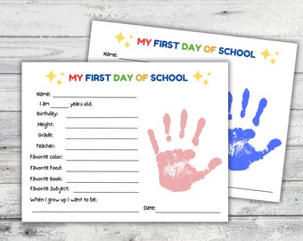 All About Me Preschool First Day of School Get to Know Me Back to ...