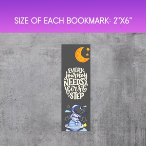 Motivational Inspirational Bookmarks Set for Reader Book Lover Teachers ...
