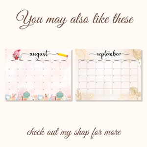 August 2024 Calendar Printable Kids Calendar 2024 Fillable Calendar ...