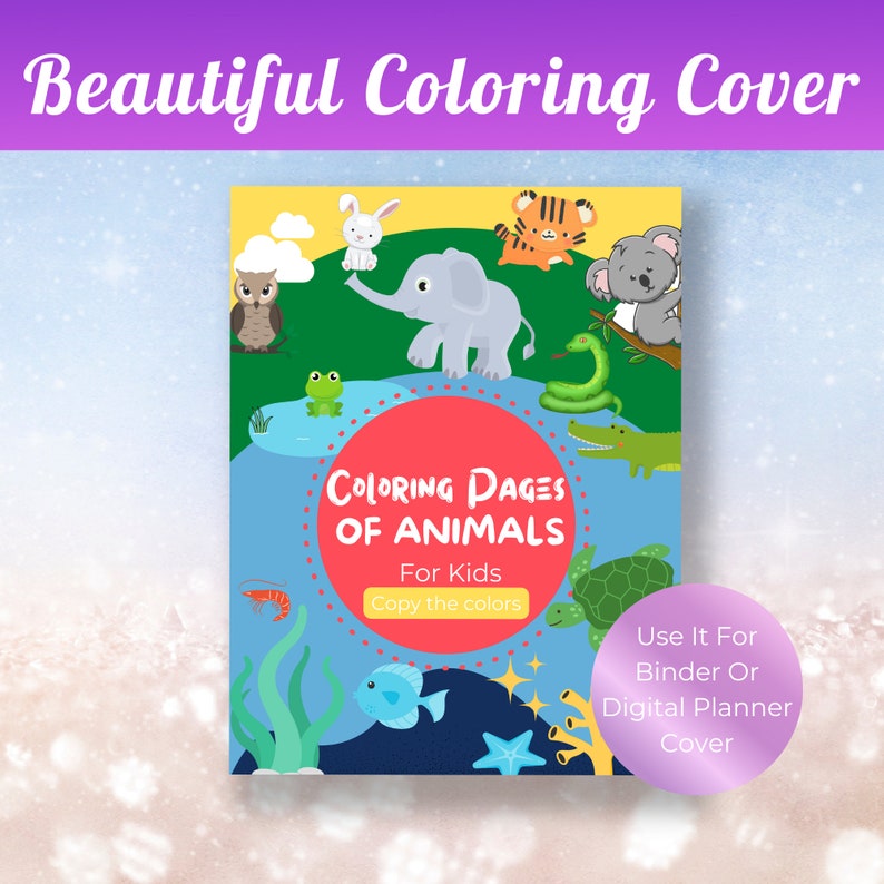 Coloring Pages for Kids Replicate Copy and Color Activity Printable ...