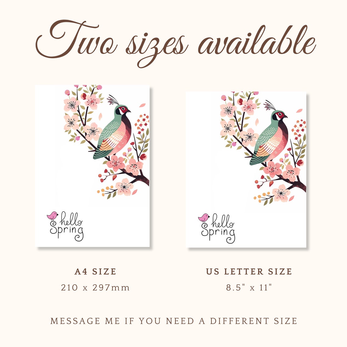 Spring Handprint Craft Art Printable Bird Handprint Tail Springtime ...