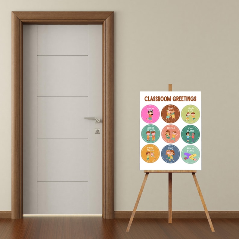 Classroom Greetings Poster Morning Greeting for Students Fun Morning ...