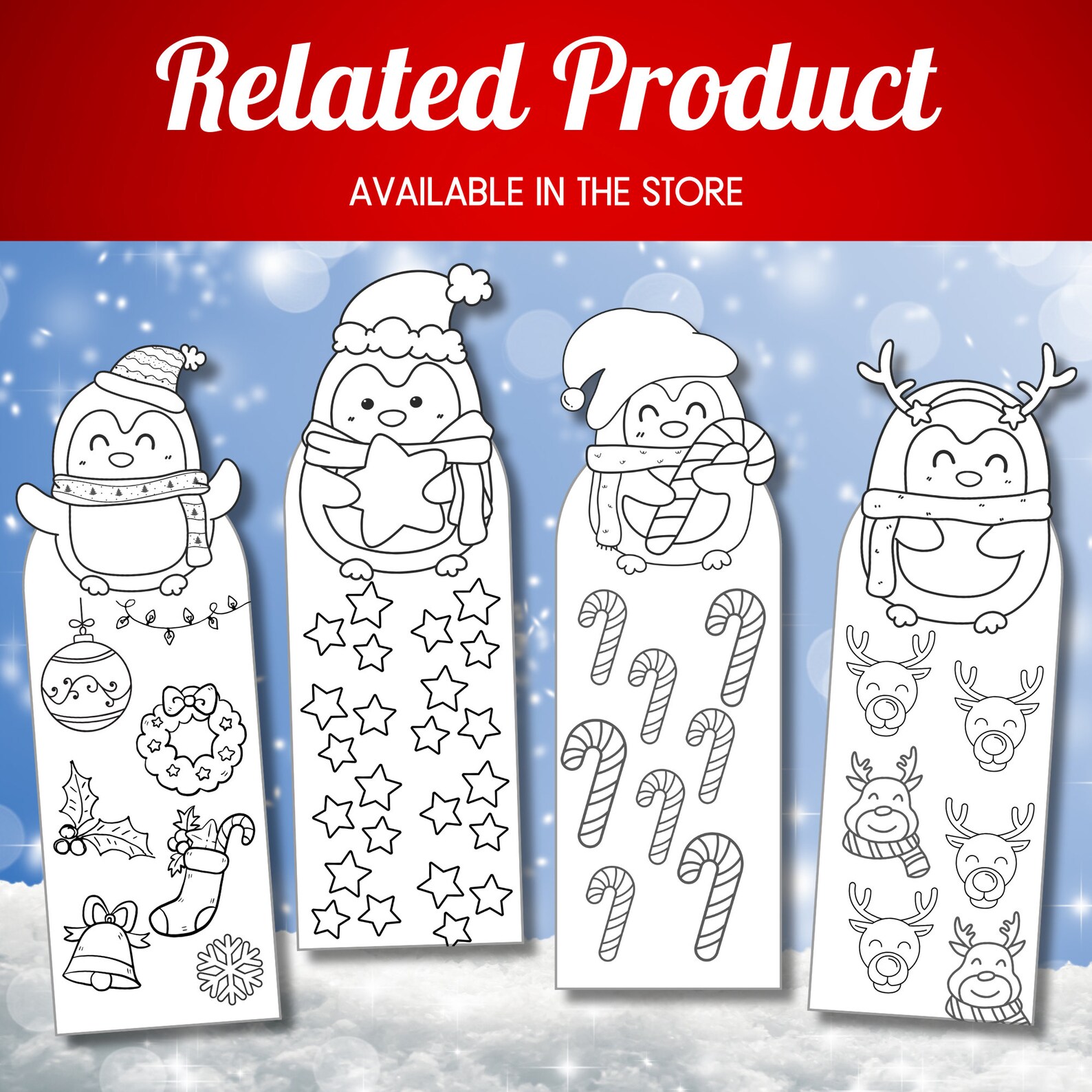 Christmas Nativity Coloring Bookmarks for Kids Coloring Pages Classroom ...
