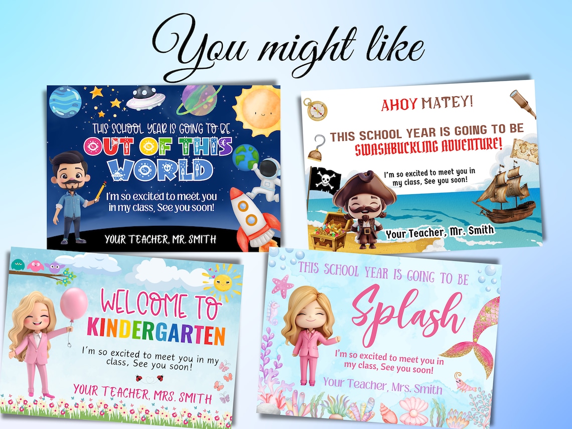 Teacher Welcome Back to School for Students Customized Photograph of ...