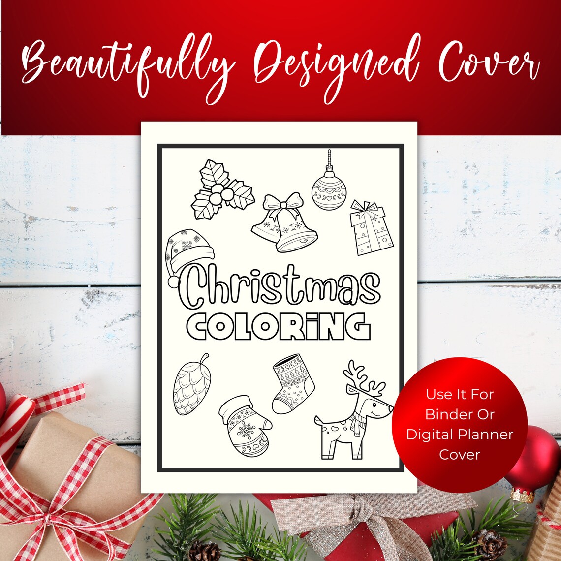 Printable Christmas Coloring Pages Christmas Favor Christmas Activity ...